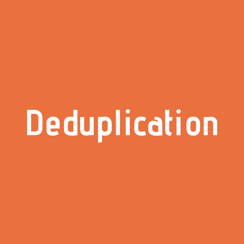 Deduplication logo | BuiltOnAir