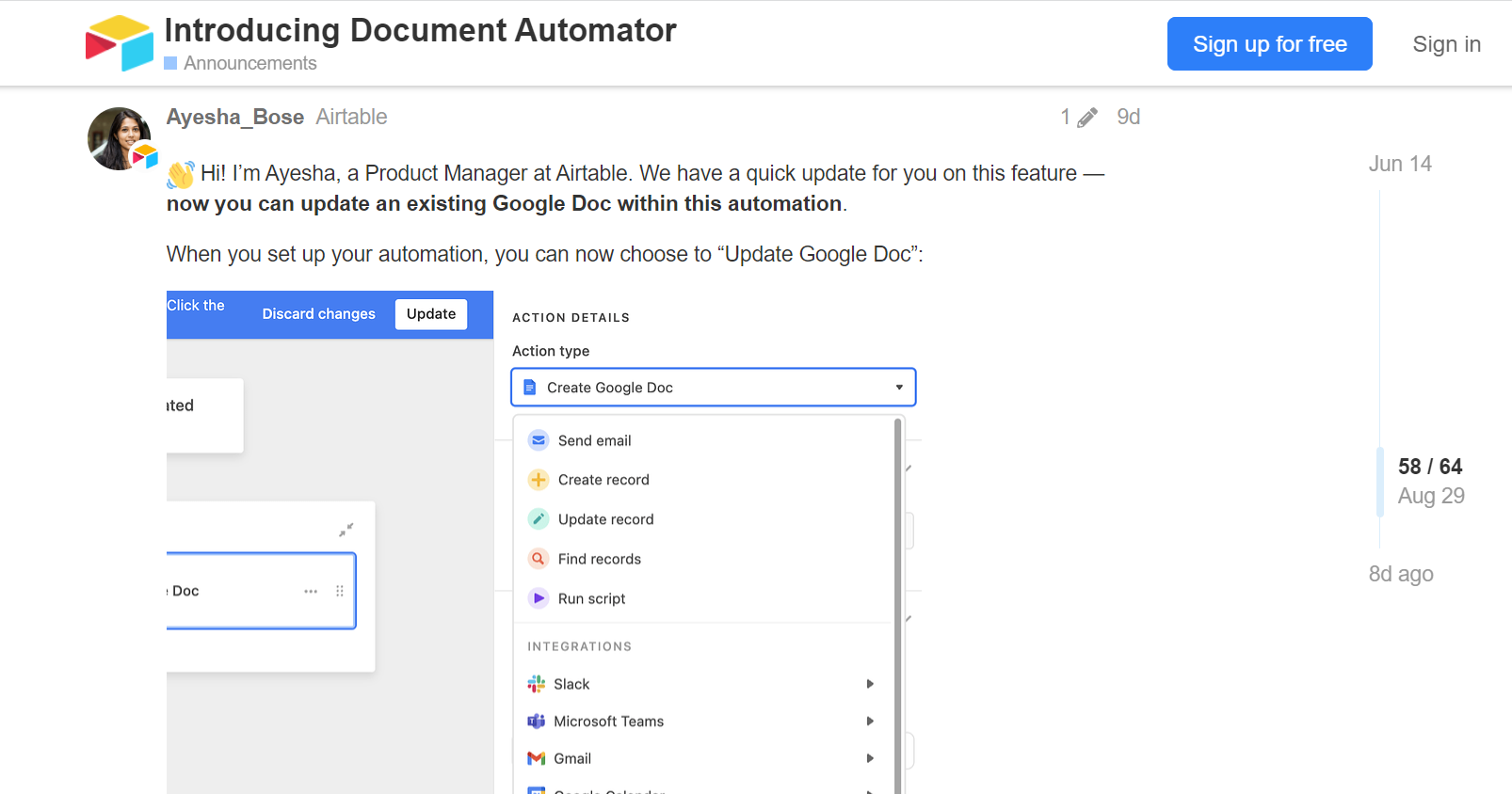 Document Automator Builtonair